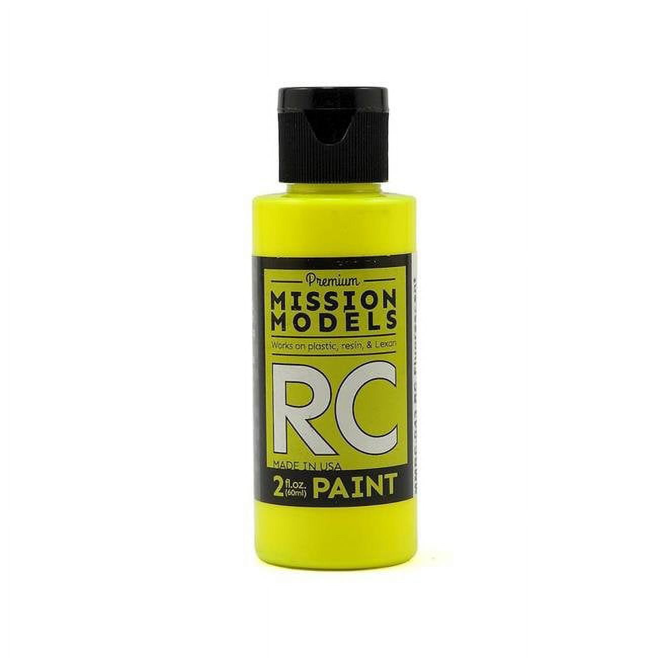 2 oz Acrylic Lexan Body Paint - Fluorescent Racing Yellow - Walmart.com