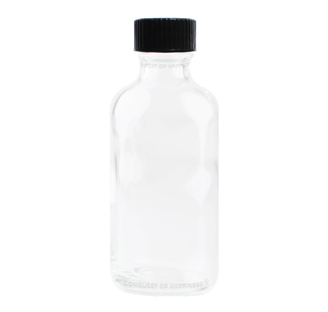 2 oz Boston Round Bottles - for Homemade Vanilla Extract - Conquest of ...