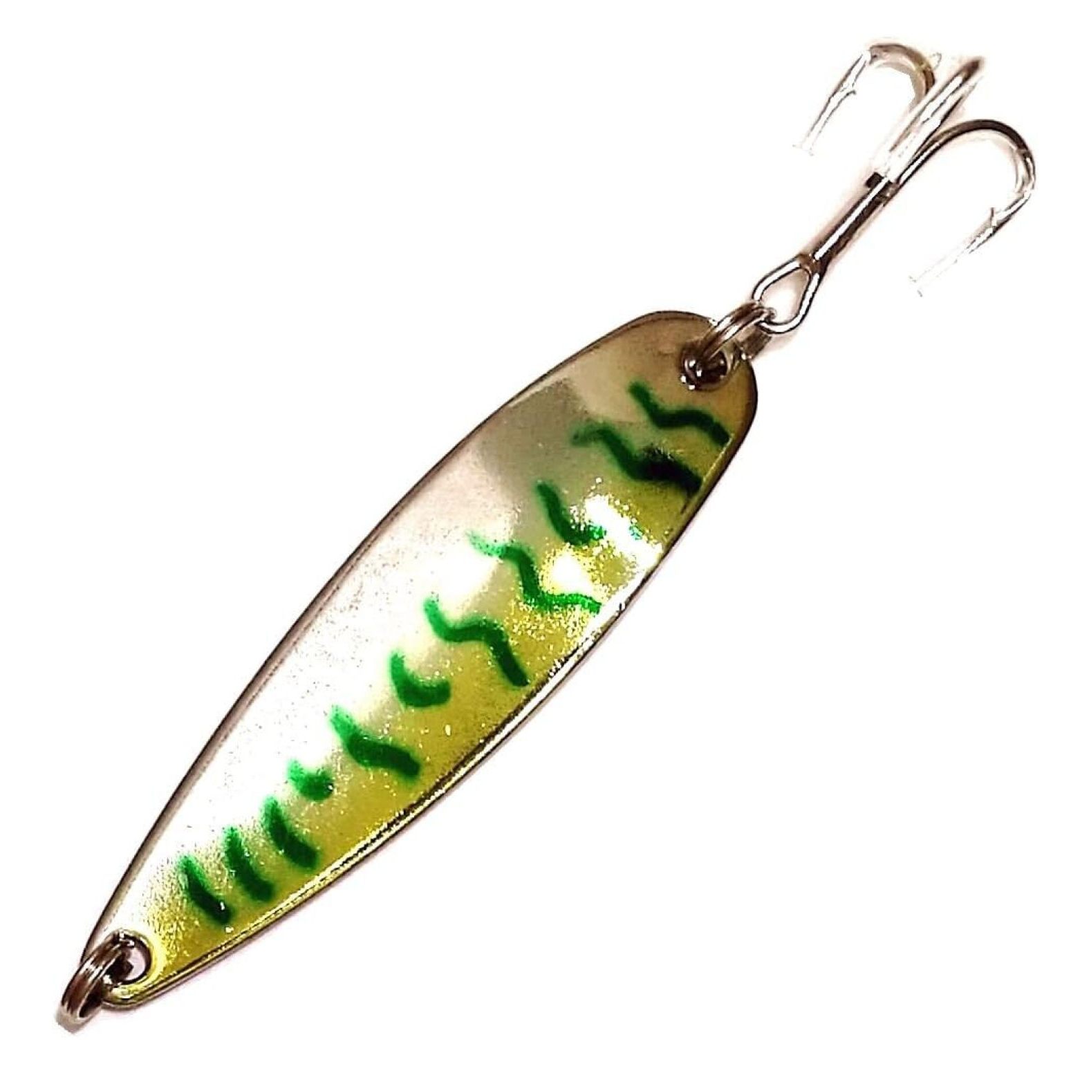 2 oz Crocodile Spoon Green Mackerel 10 Pieces - Walmart.com