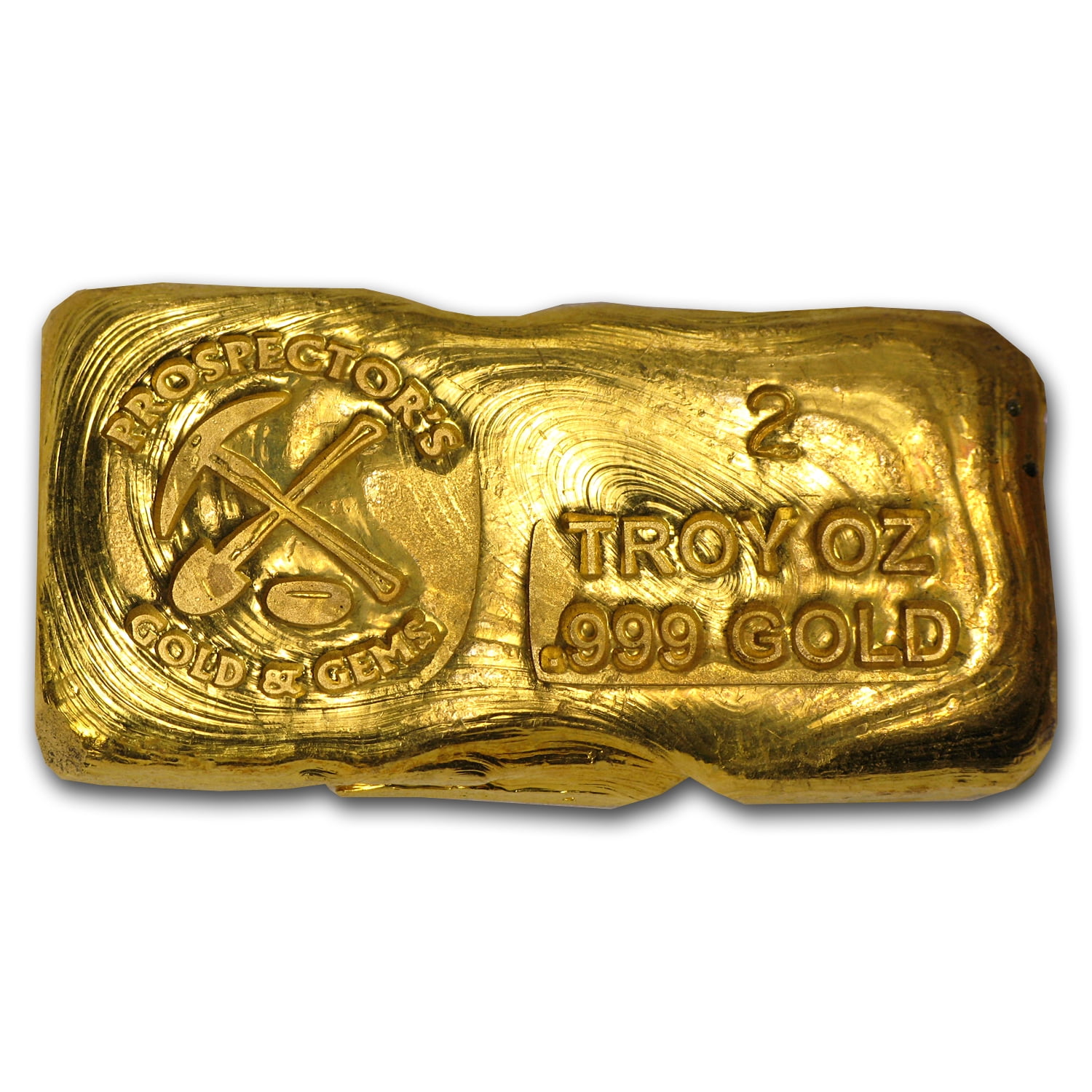 2 oz Hand Poured Gold Bar - PG & G - Walmart.com