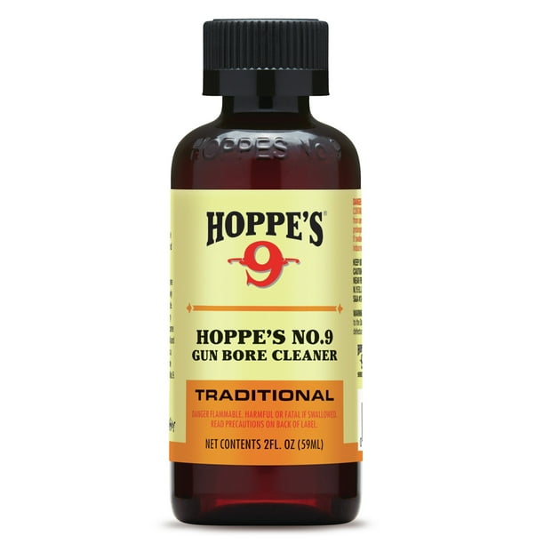 2 oz Hoppes No 9 Gun Bore Cleaner,Bottle - Walmart Business Supplies