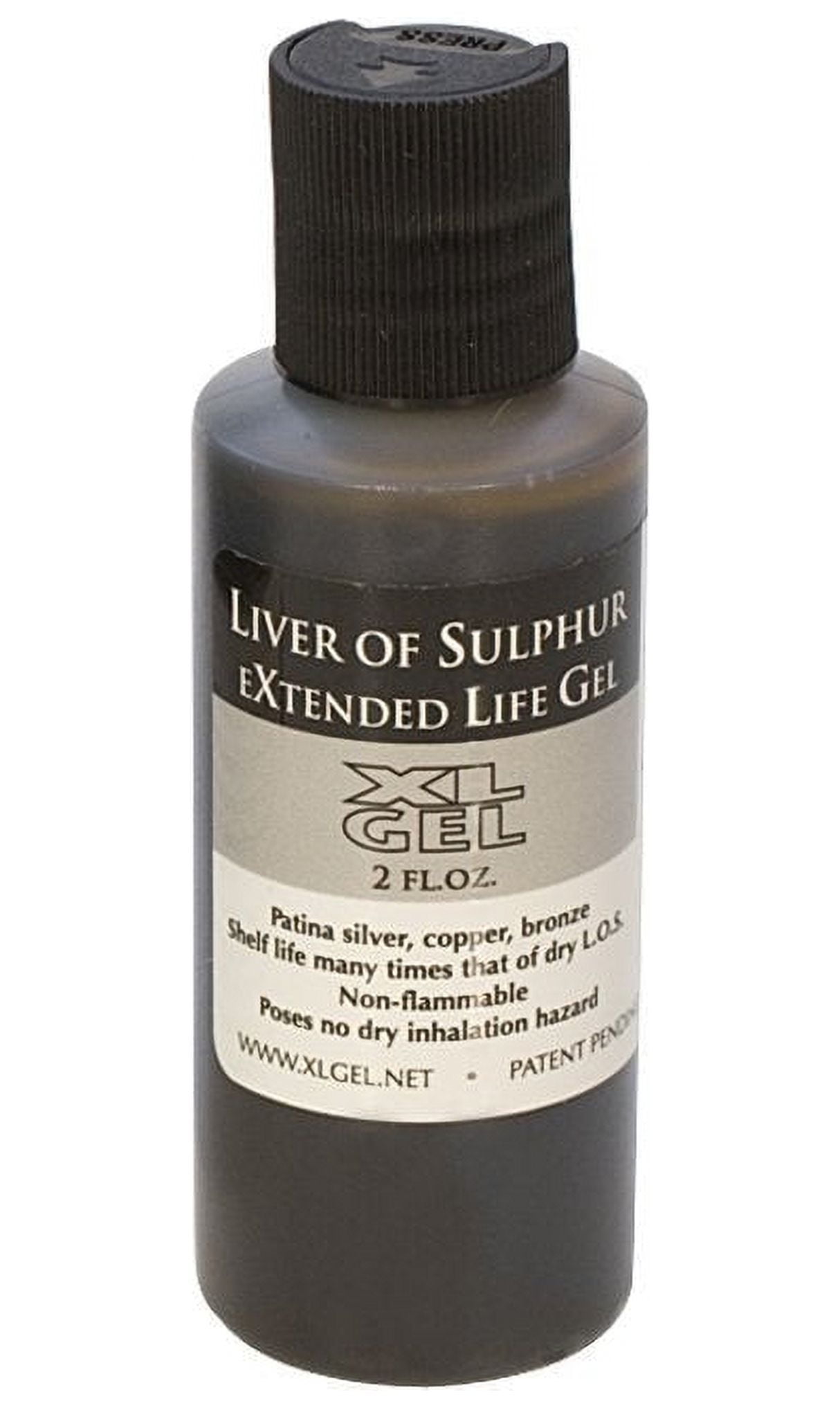 2 oz Liver of Sulfur Tube Gel Metal Stamping Silver Copper Bronze ...