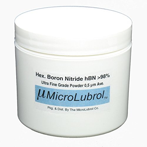2 oz MICROLUBROL Hexagonal Boron Nitride hBN Powder Ultra FINE 0.5 µ ...