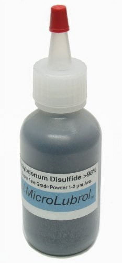 2 oz Molybdenum DISULFIDE Moly MoS2 Powder 1-2 Micron LUBE Grade ...