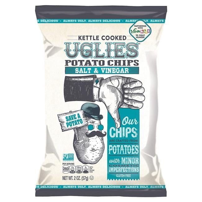 2 oz Salt & Vinegar Pot Chips - Walmart.com