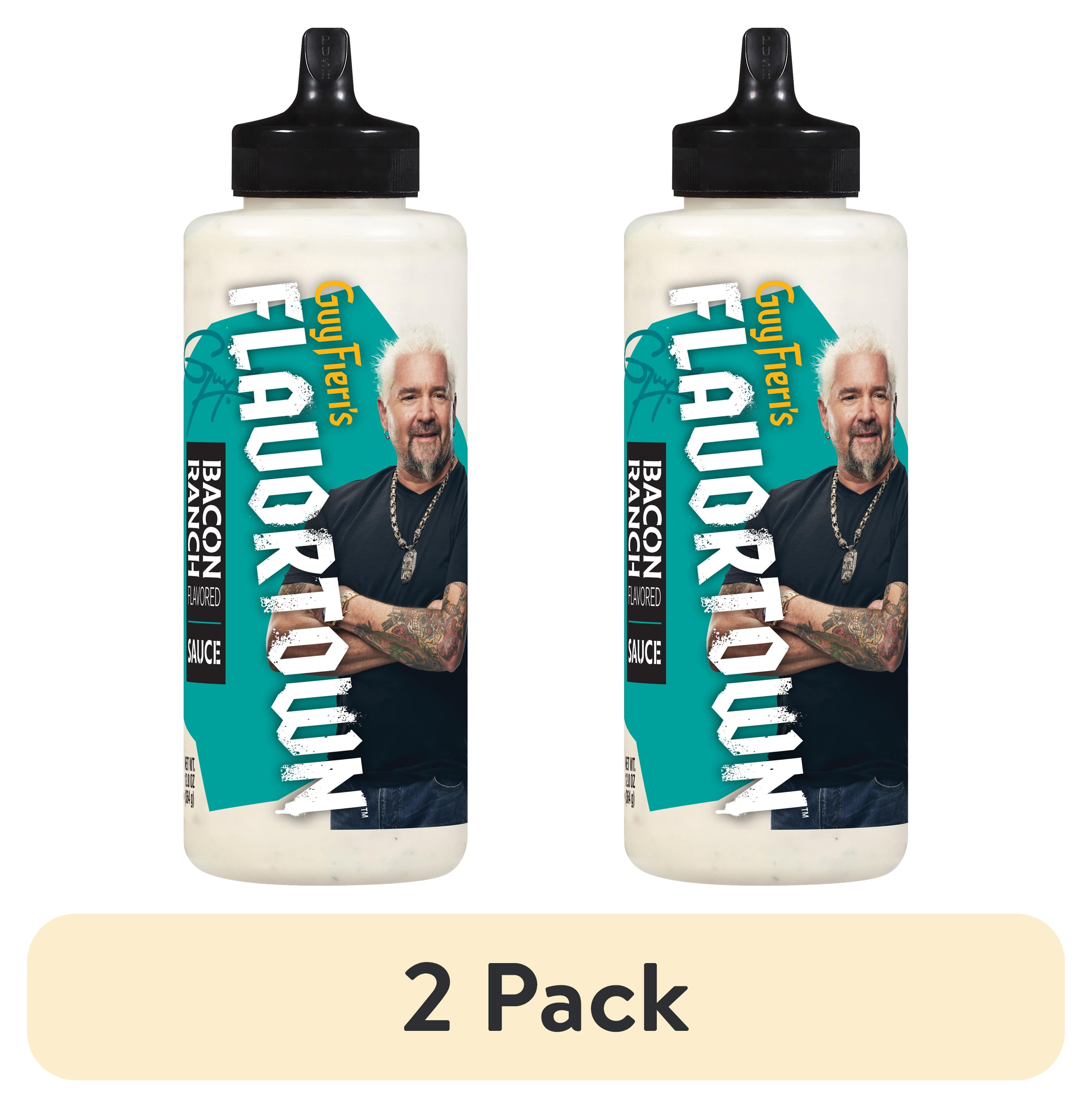 (2 pack) 12.5OZ FLAVORTOWN BACON RANCH - Walmart.com