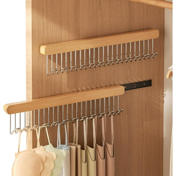 2 pack 16.2 inch valet rods for closets, extendable and pull-out ...