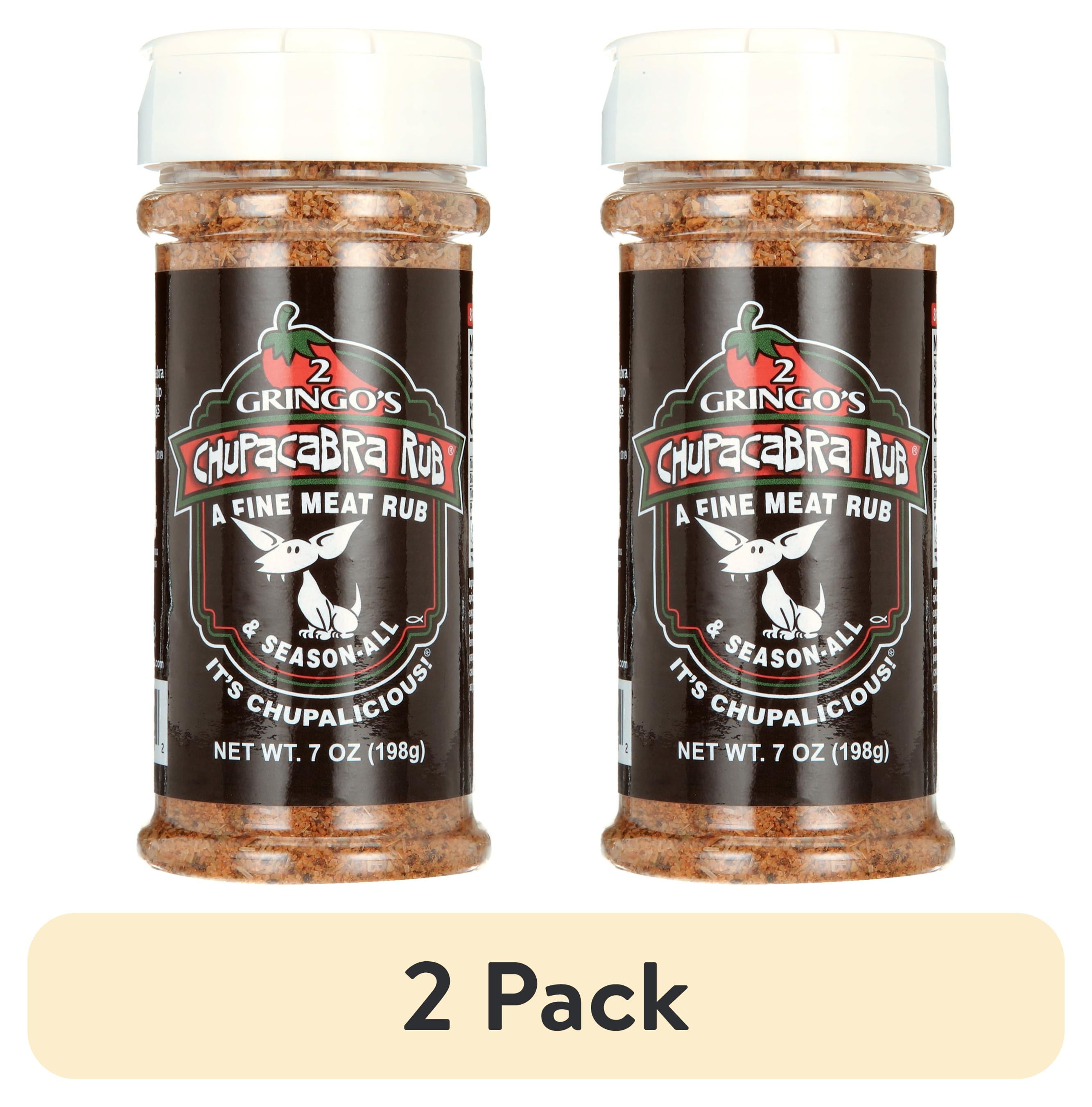 (2 pack) 2 Gringos Chupacabra Original Rub Seasoning, 7oz - Walmart.com