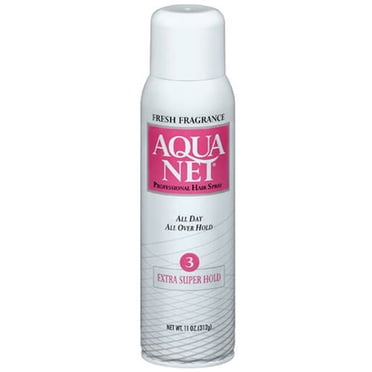 Aqua Net Hairspray, Extra Super Hold, Unscented, 11 oz Aerosol Can ...