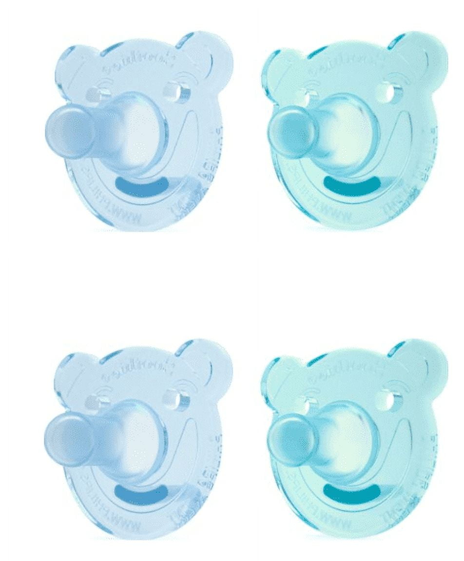 (2 pack) (2 Pack) Philips Avent Soothie Pacifier, 0-3 Months, Bear ...