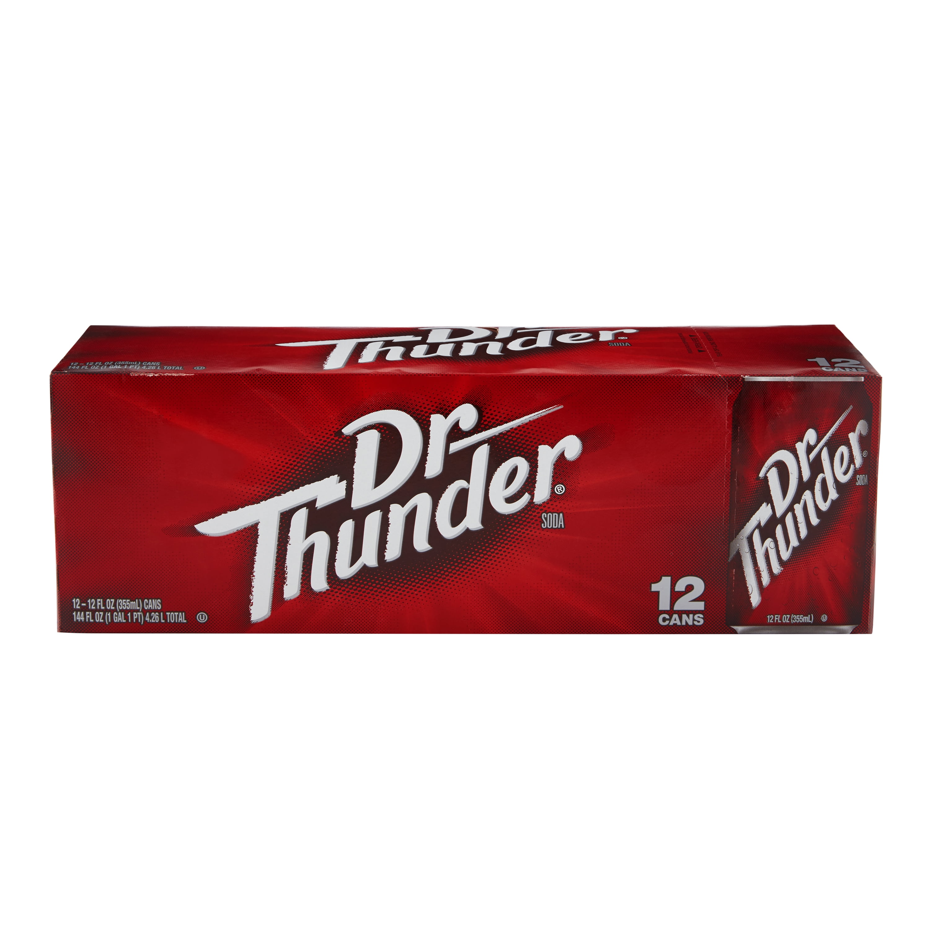 2 Pack 2 Pack Sams Choice Dr Thunder Soda 12 Fl Oz 12 Count