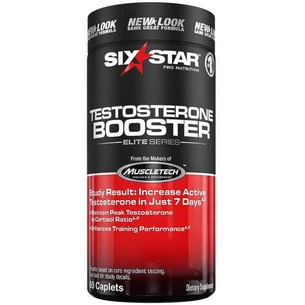 (2 pack) (2 pack) Six Star Pro Nutrition Testosterone Booster Capsules ...