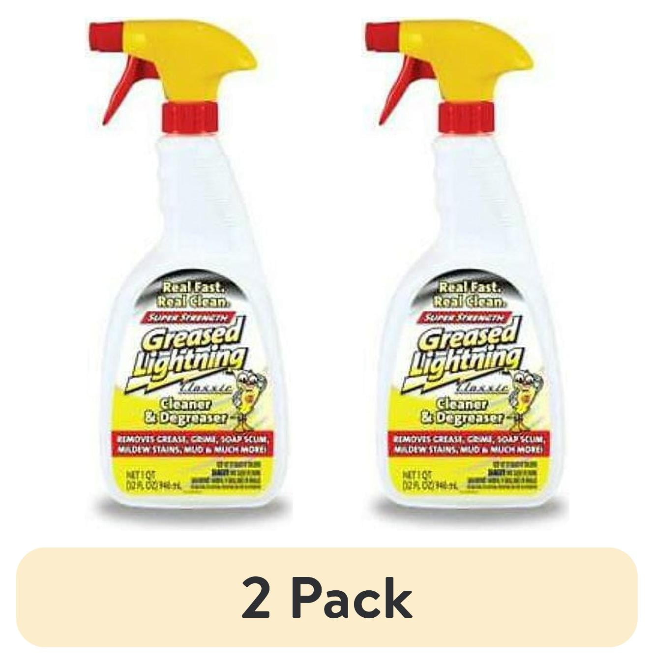 (2 pack) 2PK Greased Lightning Lemon Scent Cleaner and Degreaser 32 oz ...