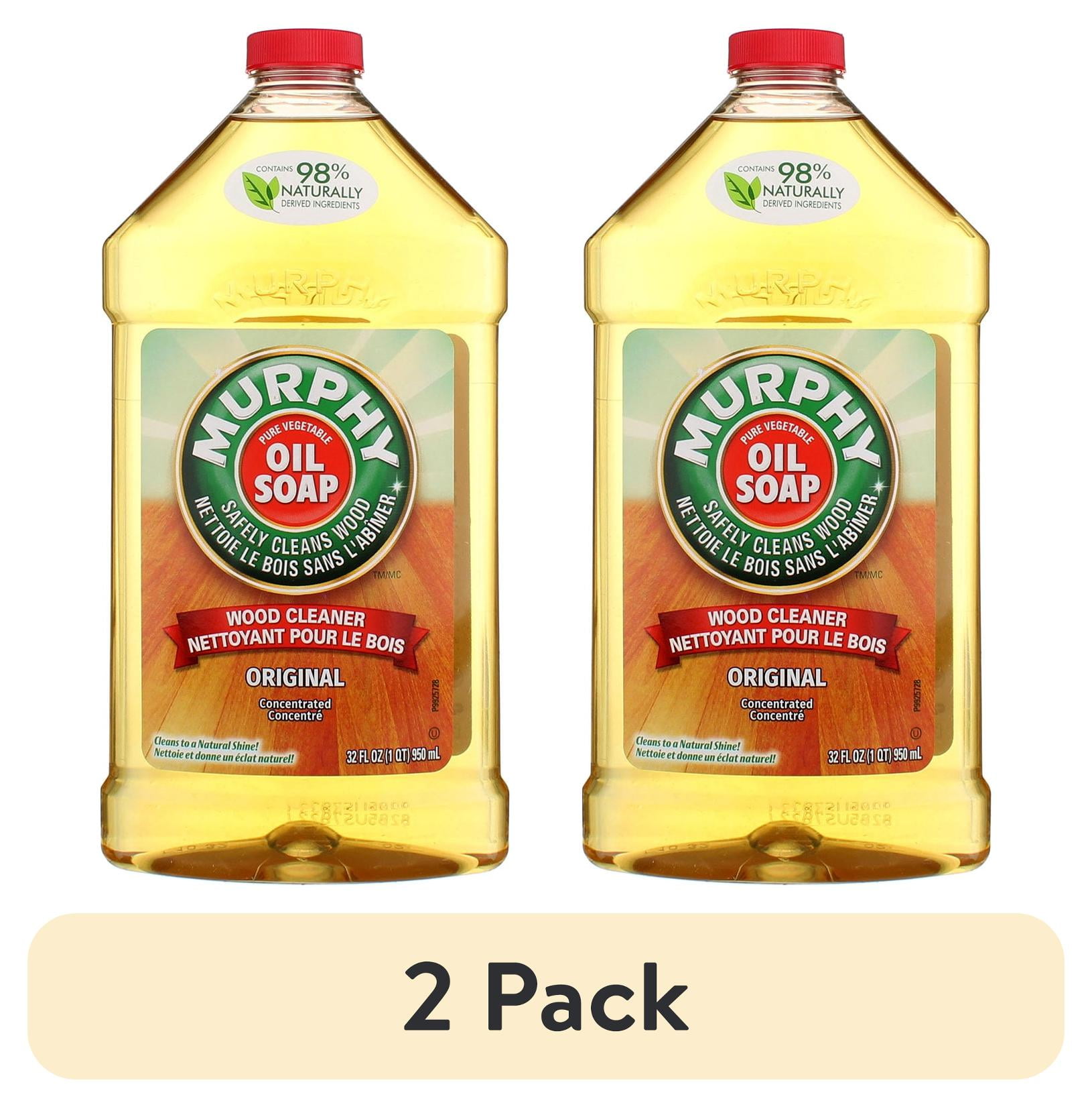 (2 pack) 2PK-Murphy Oil Soap Original Wood Cleaner, 32-oz. Bottle ...