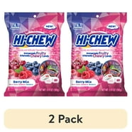 HI-CHEW Berry Mix, Pack of 6 Bags, 3.17oz each - Blackberry Cherry ...
