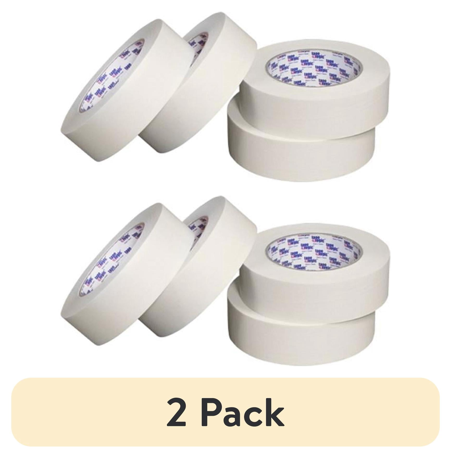 (2 pack) Tape Logic® 2600 Masking Tape, 3" Core, 0.75" x 180', Natural ...