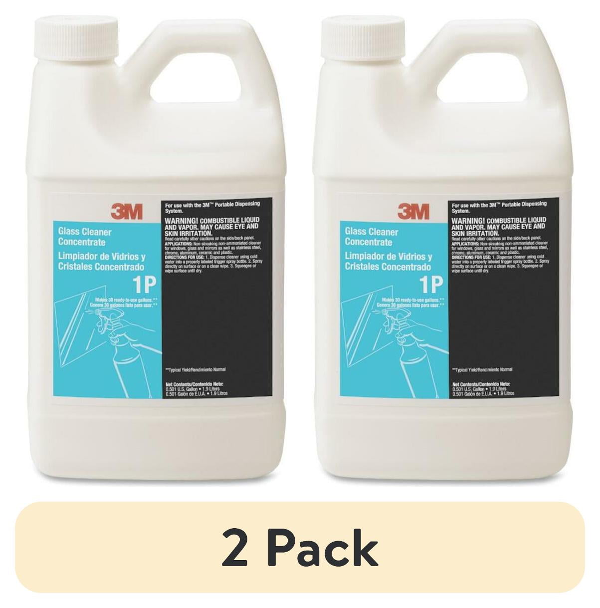 (2 pack) 3M™ Glass Cleaner Concentrate, 1.9 Liters - Walmart.com