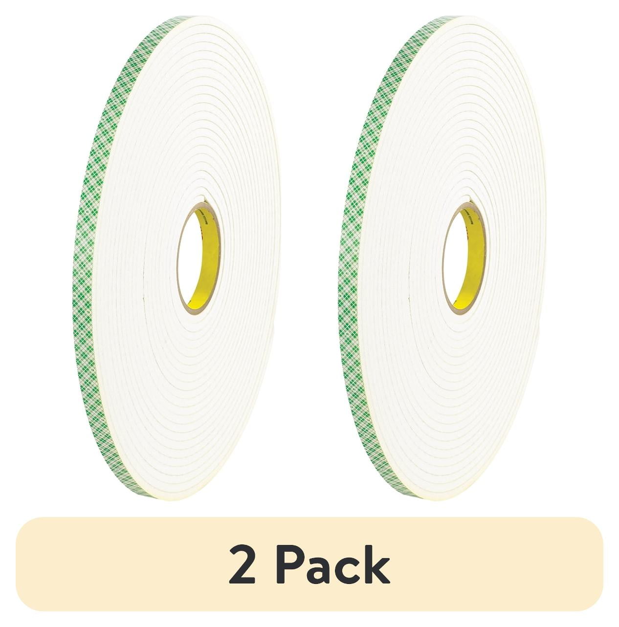 (2 pack) BOX 3M 4004 Double Sided Foam Tape - Walmart Business Supplies