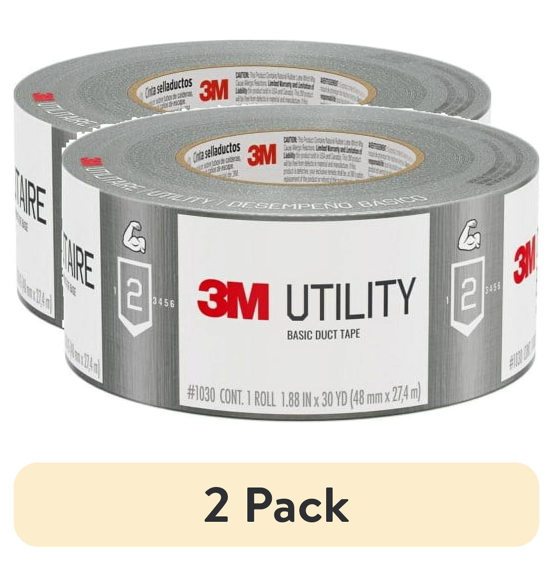 (2 pack) 3M™ Basic Duct Tape 1030, 1.88in x 30yd (48mm x 27.4m) - Walmart.com