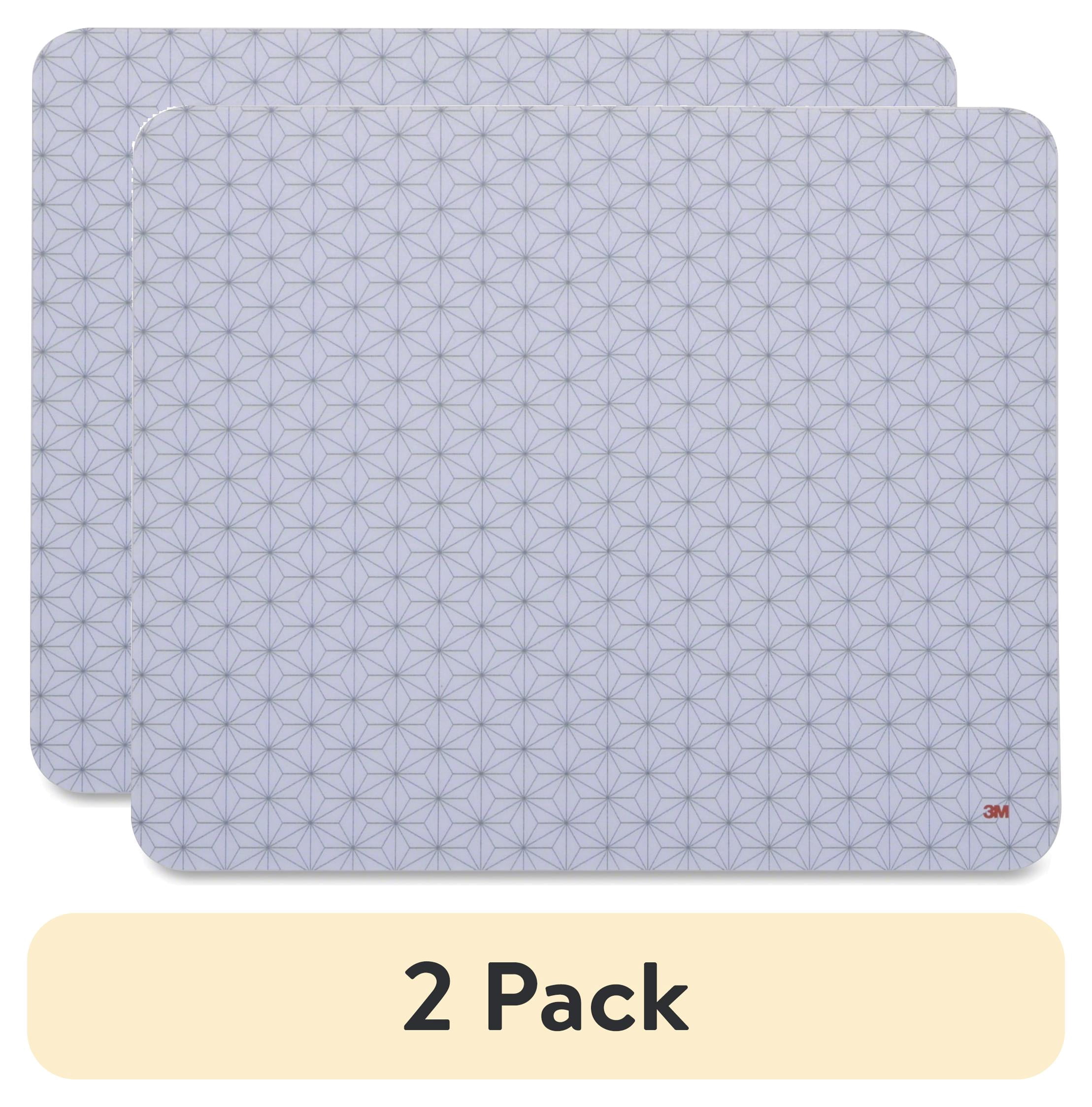 (2 pack) 3M Precise Mouse Pad, Nonskid Repositionable Adhesive Back ...