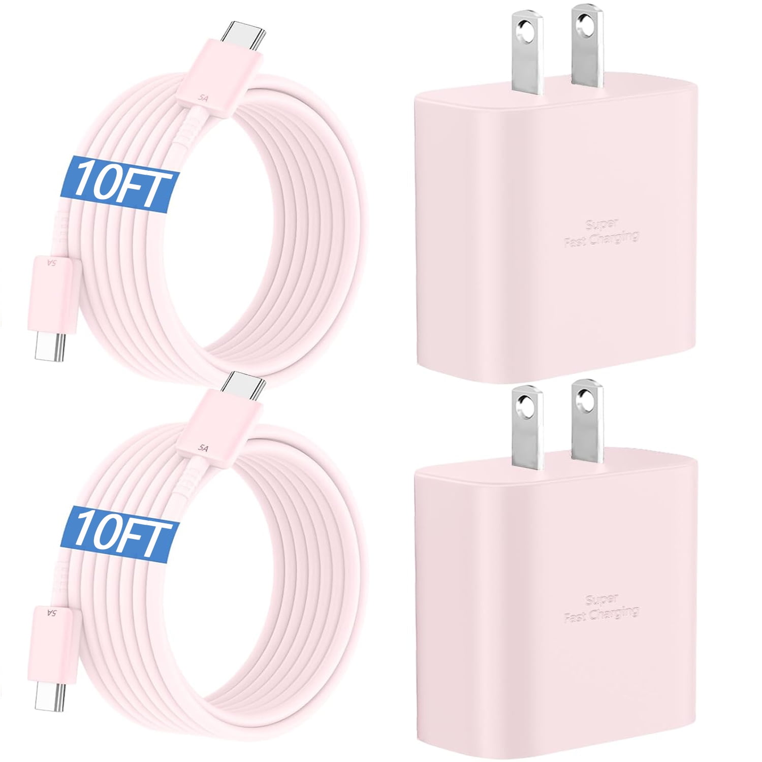 2-pack 45W Charger USB-C Super Fast Charger,USB C Wall Charging Plug ...