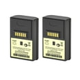 2 pack 4800mAh Rechargeable Ni-MH Battery for Xbox 360 Controller ...