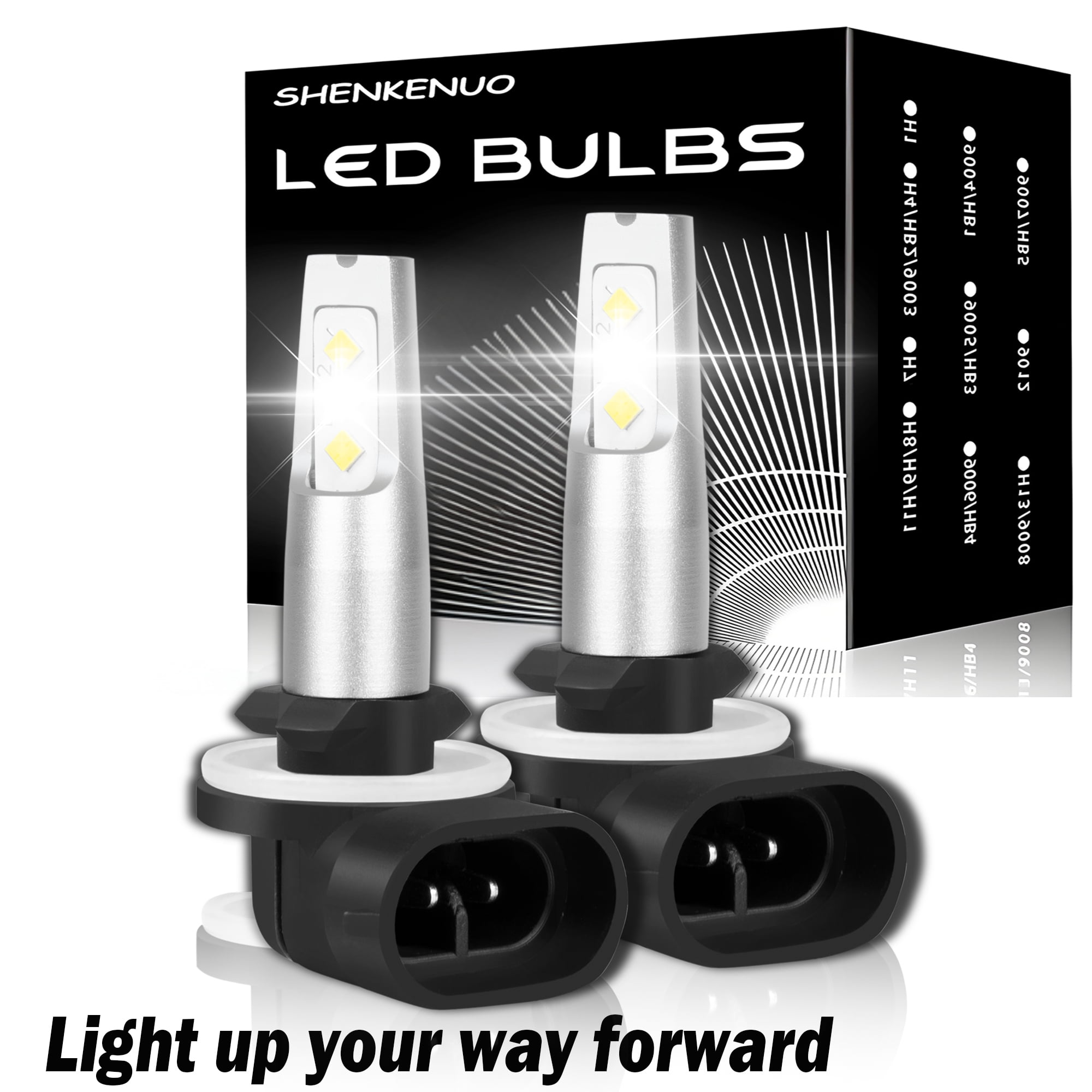2 pack 881 LED Fog Light Driving Bulbs 862 886 889 894 896 898 Xenon ...