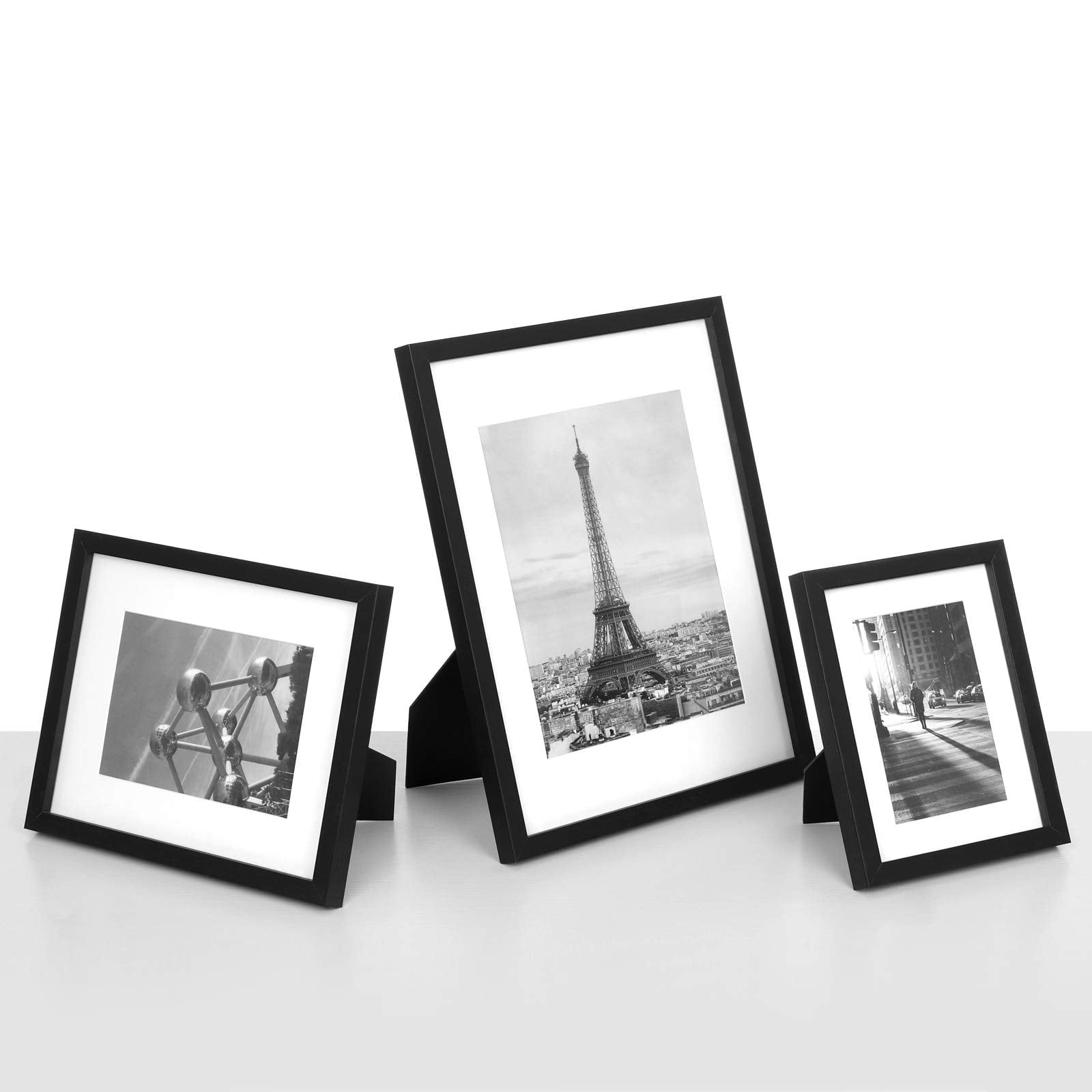 DSNEQ 2-Opening 8 x 10 Inch Photo Frame, Black Classic, 2 Count ...