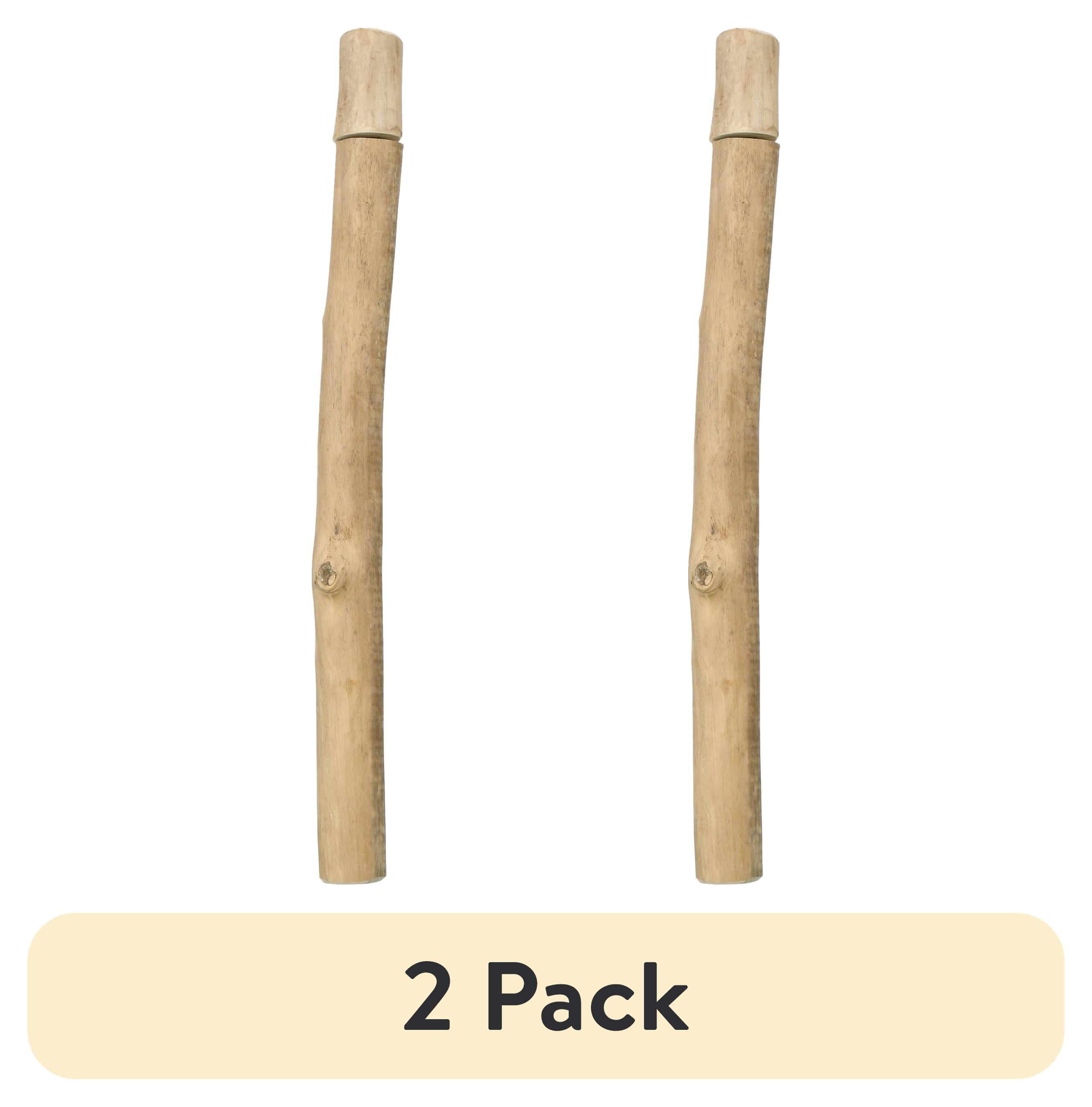 (2 pack) A&E Cage Natural Java Wood Straight Bird Perch - 14" - Walmart.com