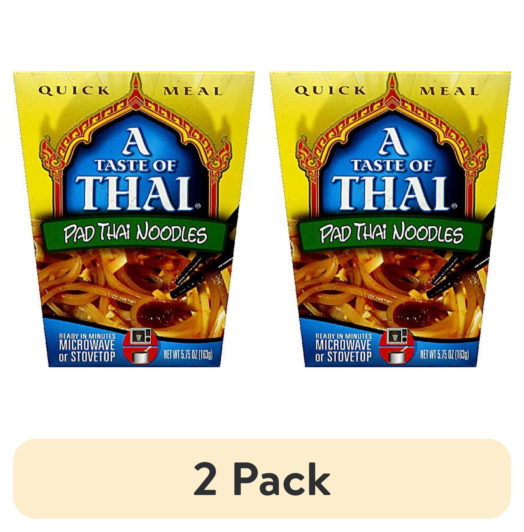 (2 pack) A Taste of Thai Noodles PAD THAI, 5.25 oz - Walmart.com