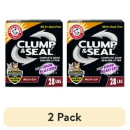 PrettyLitter Clumping Cat Litter 10 lb Unscented Health Monitoring with ...