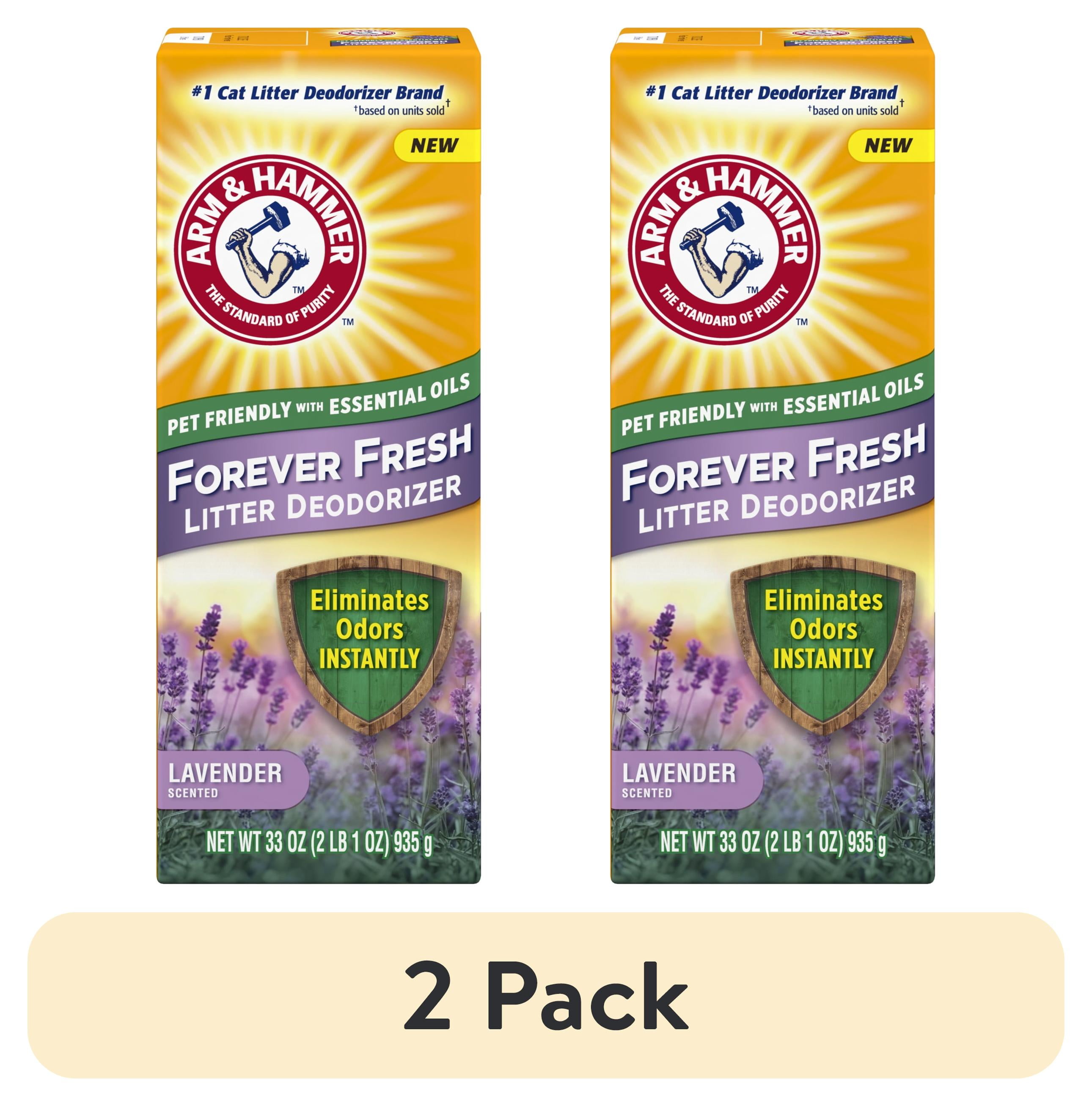 (2 pack) ARM & HAMMER Forever Fresh Cat Litter Deodorizer, Pet-Friendly ...