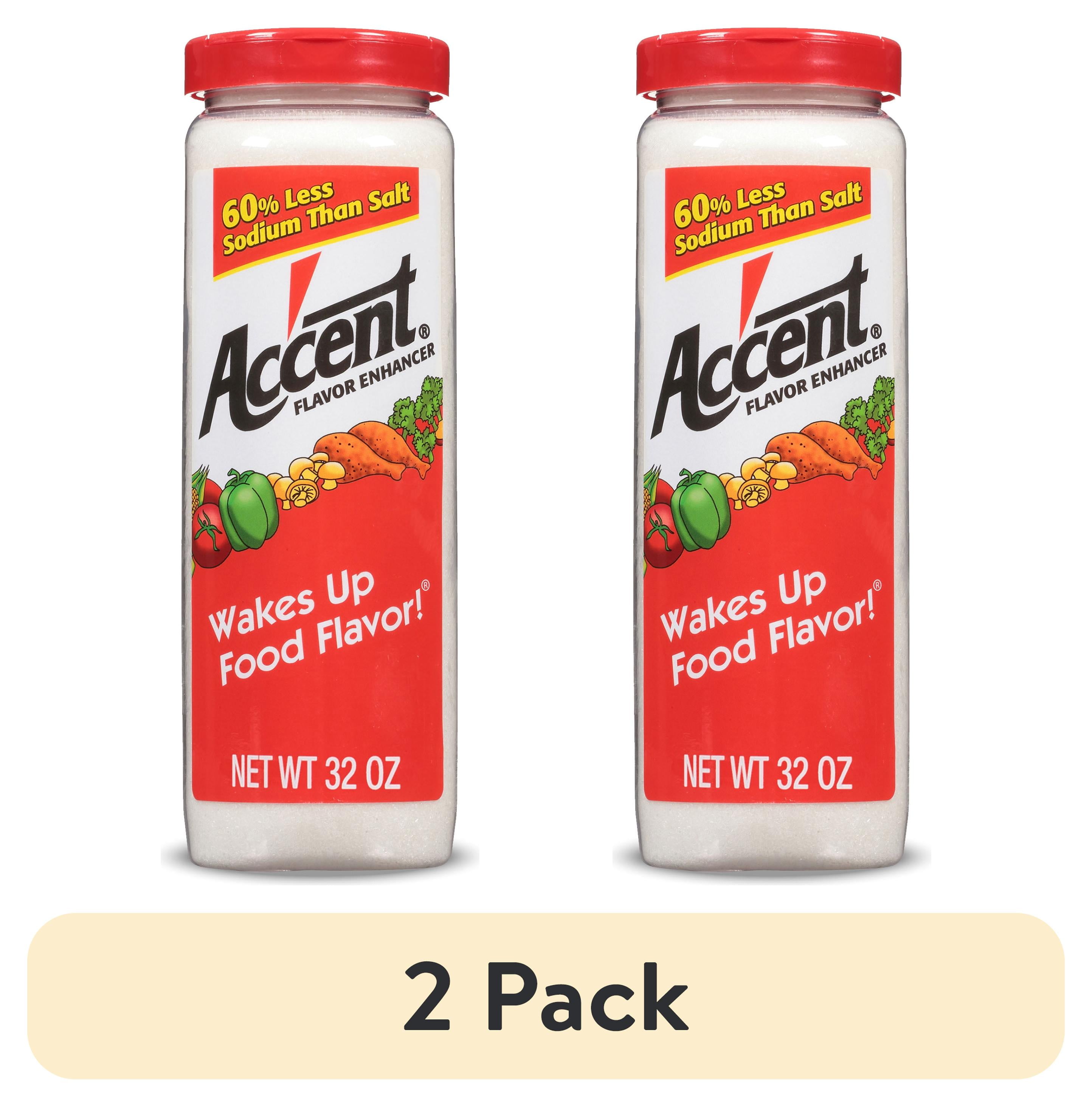 (2 pack) Ac'cent Flavor Enhancer MSG, Kosher, 32 oz - Walmart.com