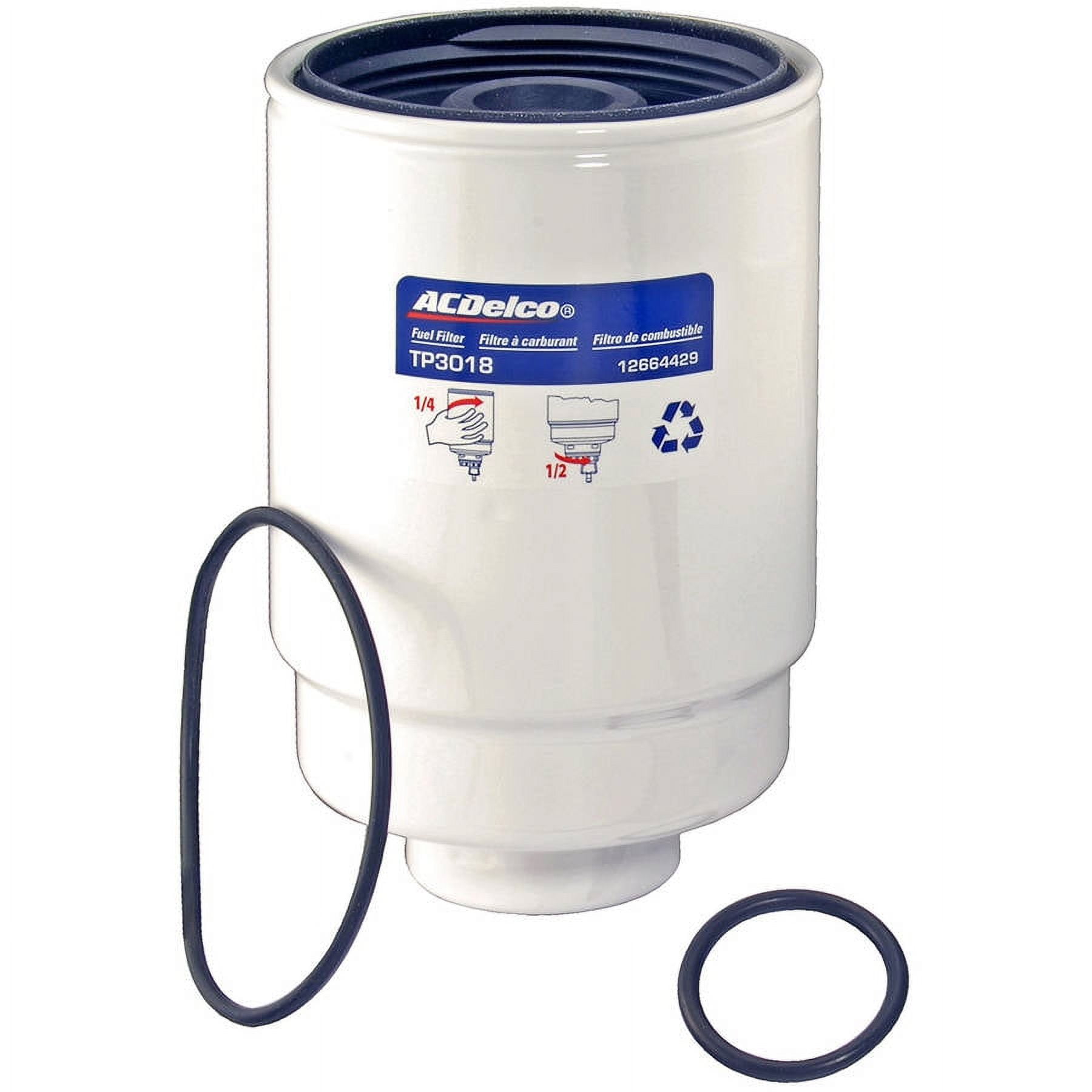 (2 pack) Acdelco Tp3018 Fuel Filter - Walmart.com
