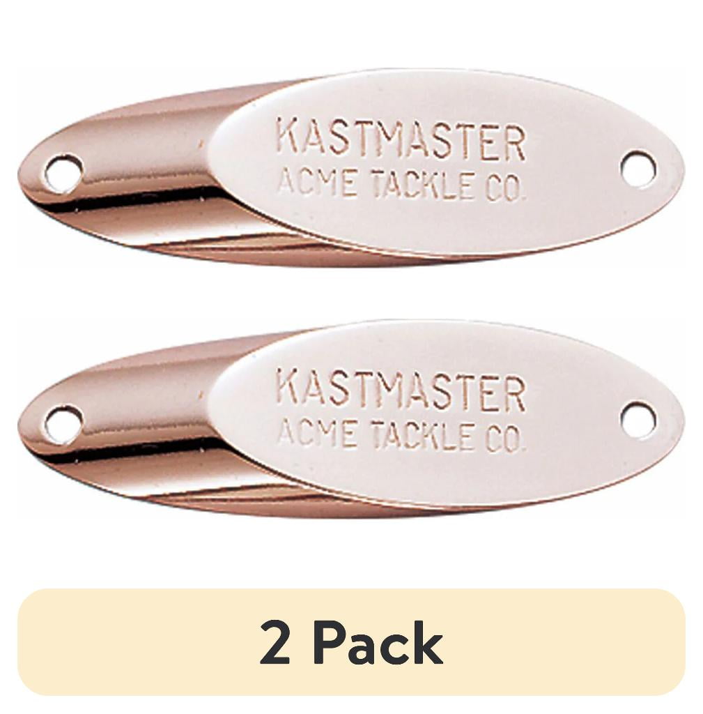 (2 pack) Acme Tackle Kastmaster Fishing Lure Spoon Copper 1/8 oz ...