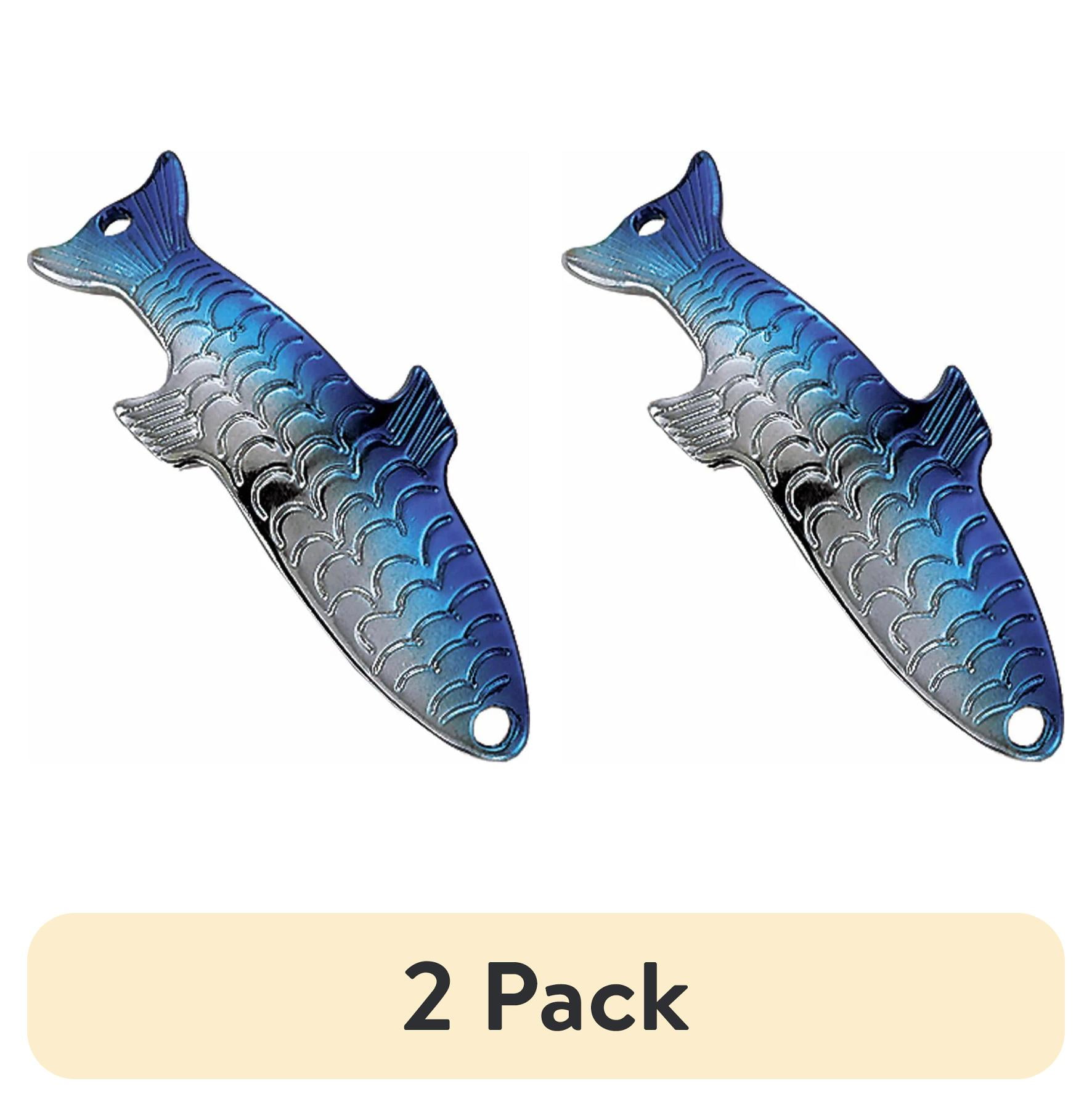 (2 pack) Acme Tackle Phoebe, Fishing Lure Spoon, 1/12 oz., Silver Neon ...