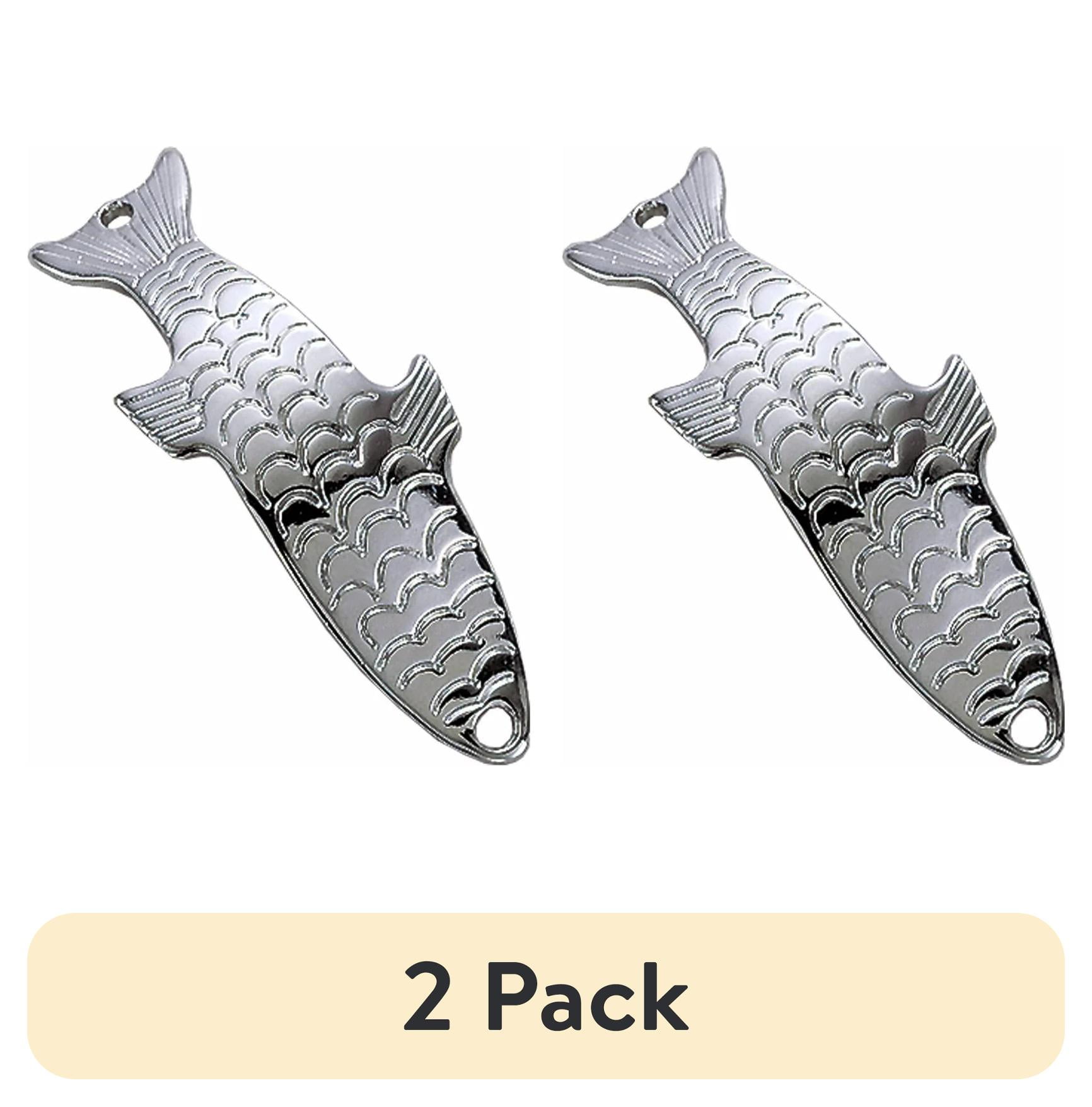 (2 pack) Acme Tackle Phoebe, Fishing Lure Spoon, 1/12 oz., Silver ...