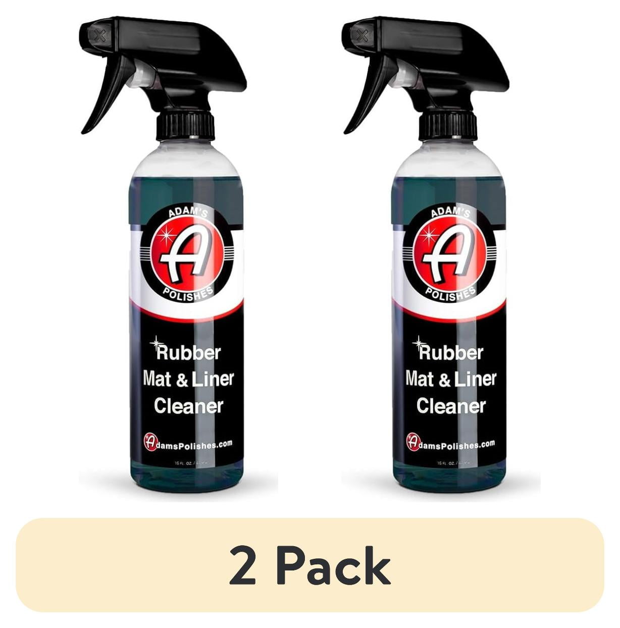 (2 pack) Adam's Polishes Rubber Mat & Liner Cleaner 16oz Protectant ...