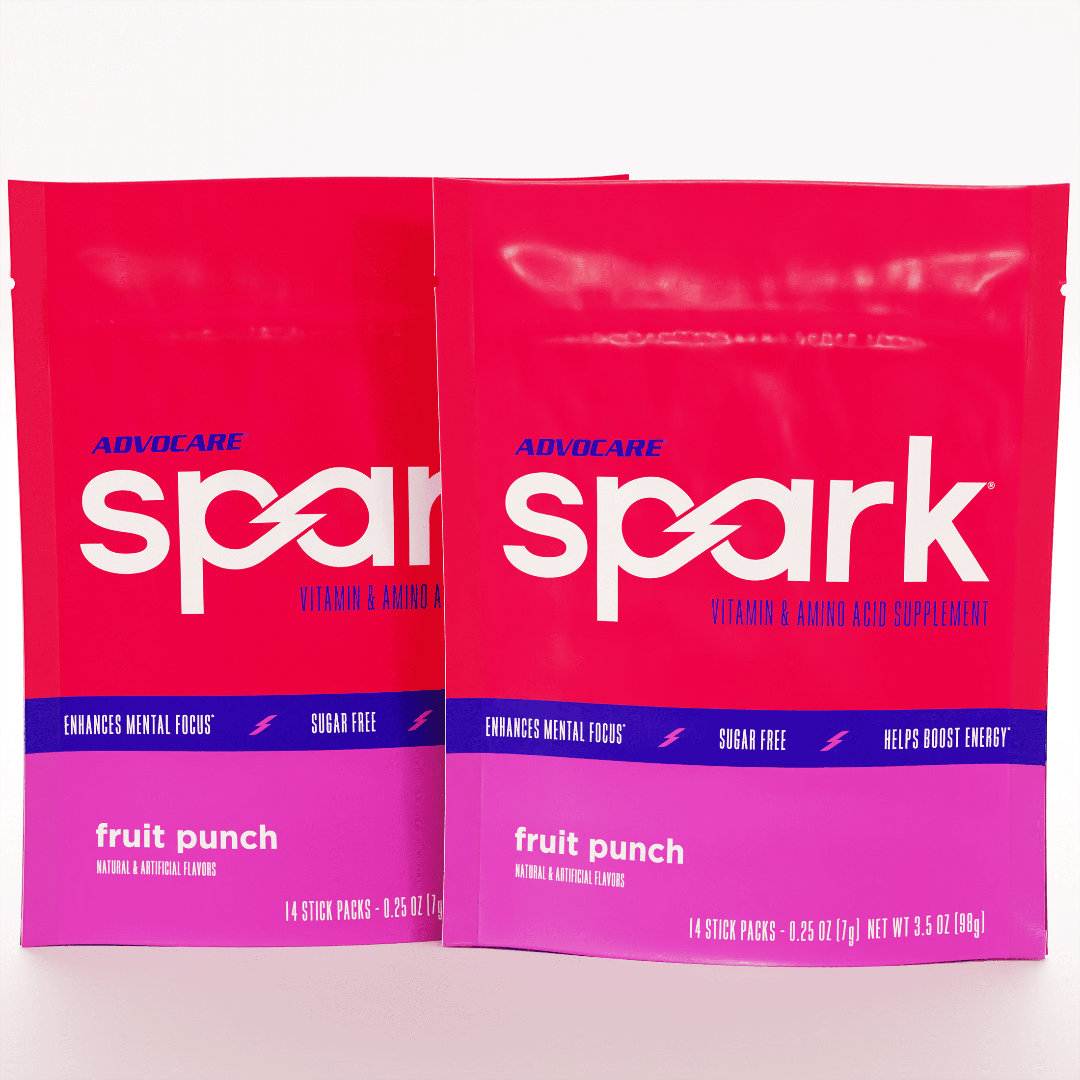 (2 pack) AdvoCare Spark Energy Drink Mix – Vitamin & Amino Acid Powder ...