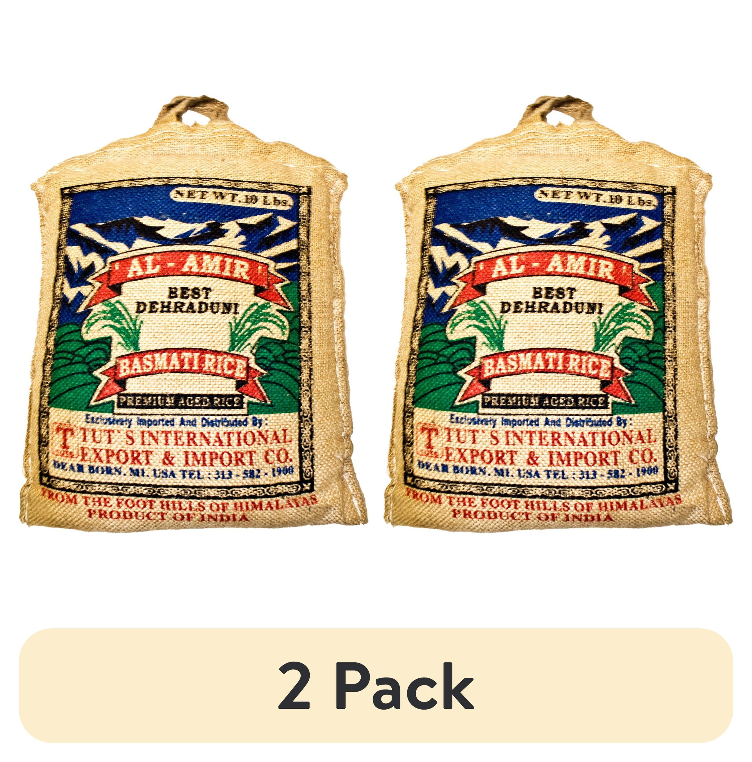 (2 pack) Al-Amir Basmati Rice, 10 lbs - Walmart.com
