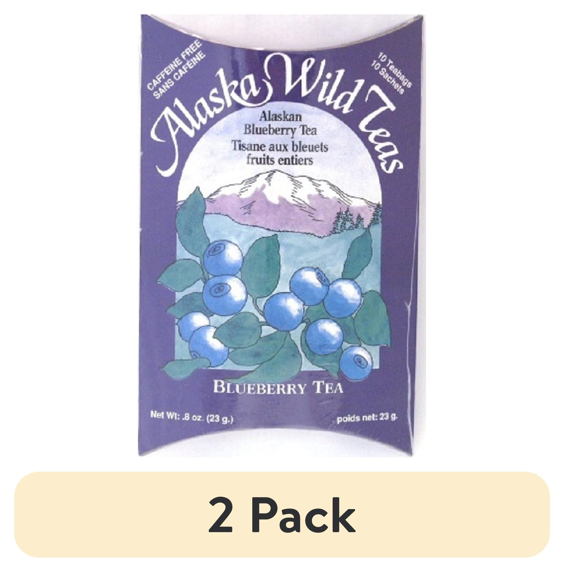 (2 pack) Alaska Tea 1/2 Oz Blueberry - Walmart.com