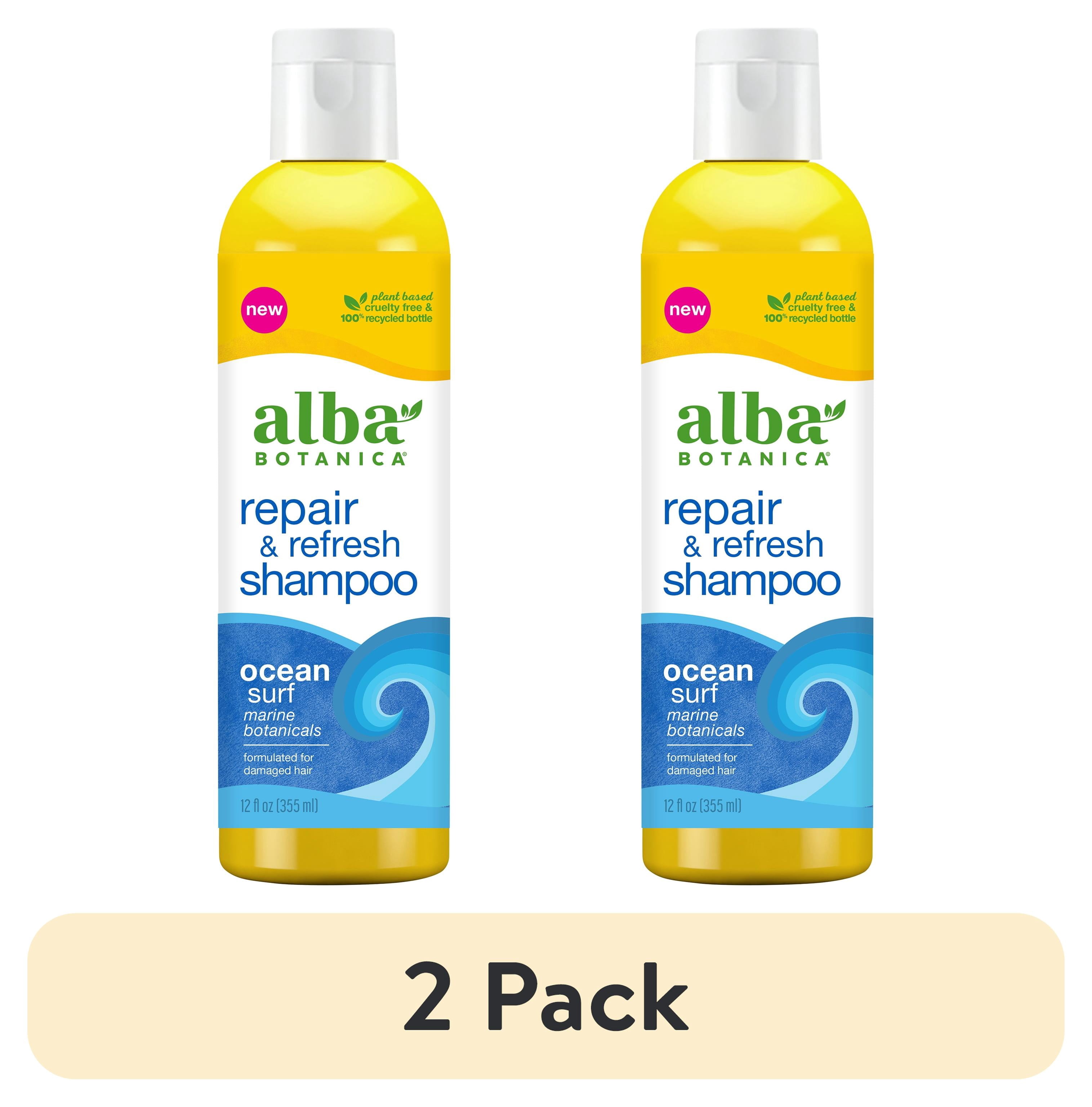 (2 pack) Alba Botanica Repair & Refresh Shampoo, Ocean Surf Marine ...