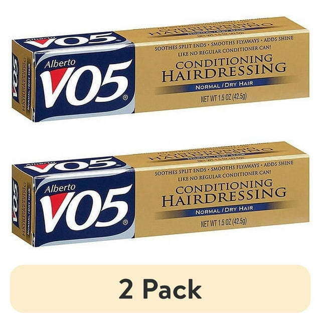 (2 pack) Alberto VO5 Conditioning Hair Dressing Normal/Dry Hair, 1.5 oz ...