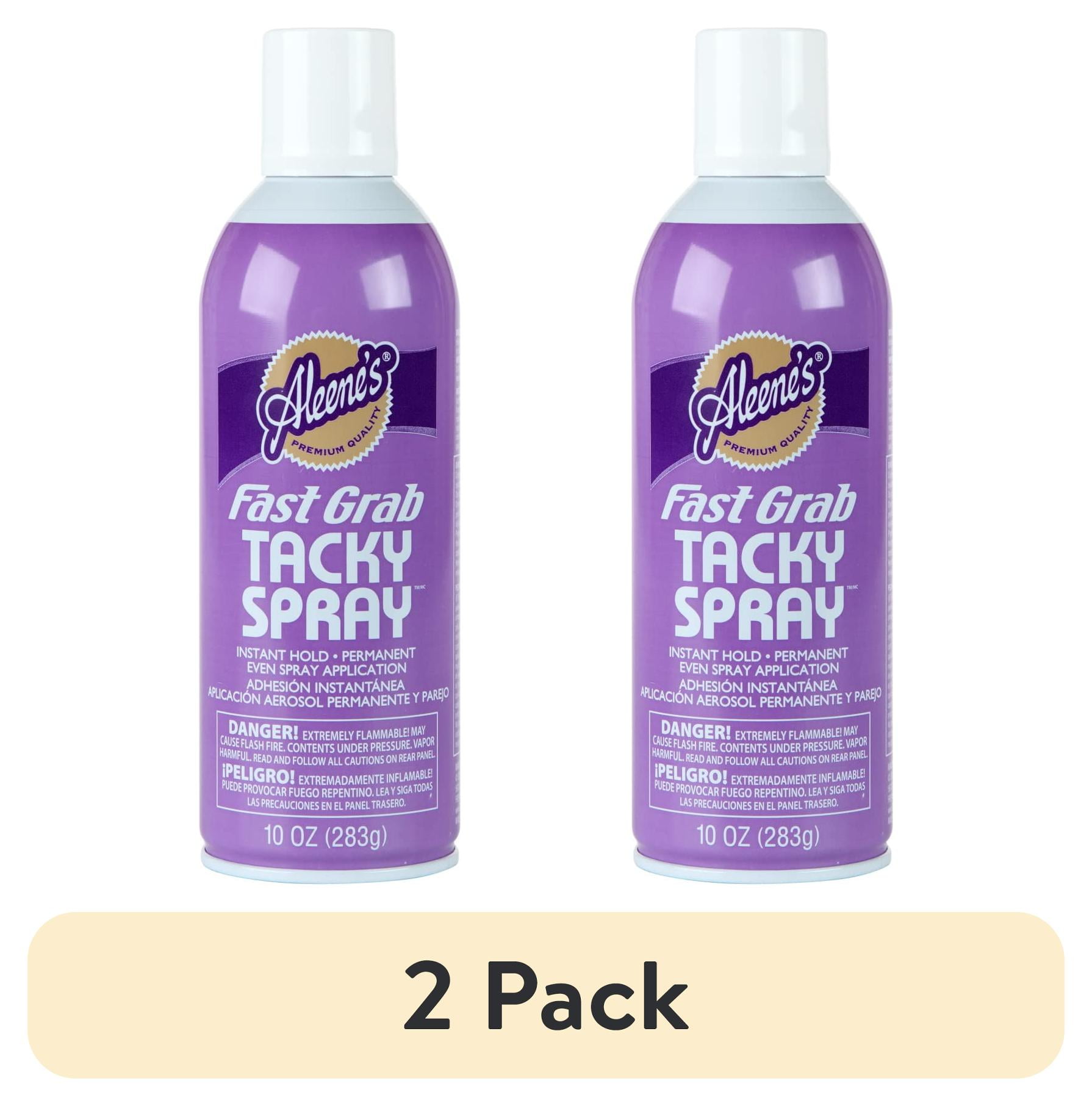 (2 pack) Aleene's Fast Grab Tacky Glue Spray, 10 Oz. - Walmart.com