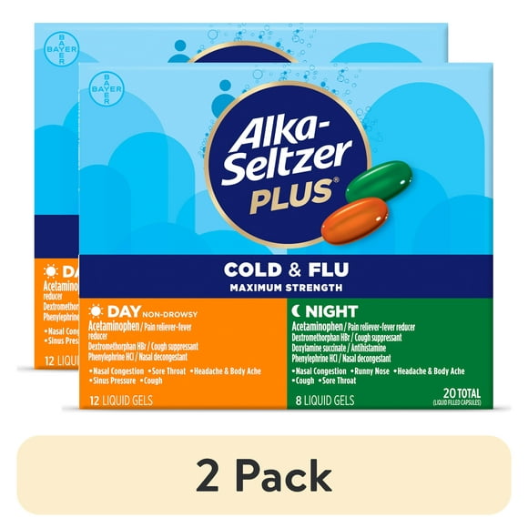 Alka-Seltzer Plus in Cold Cough and Flu - Walmart.com