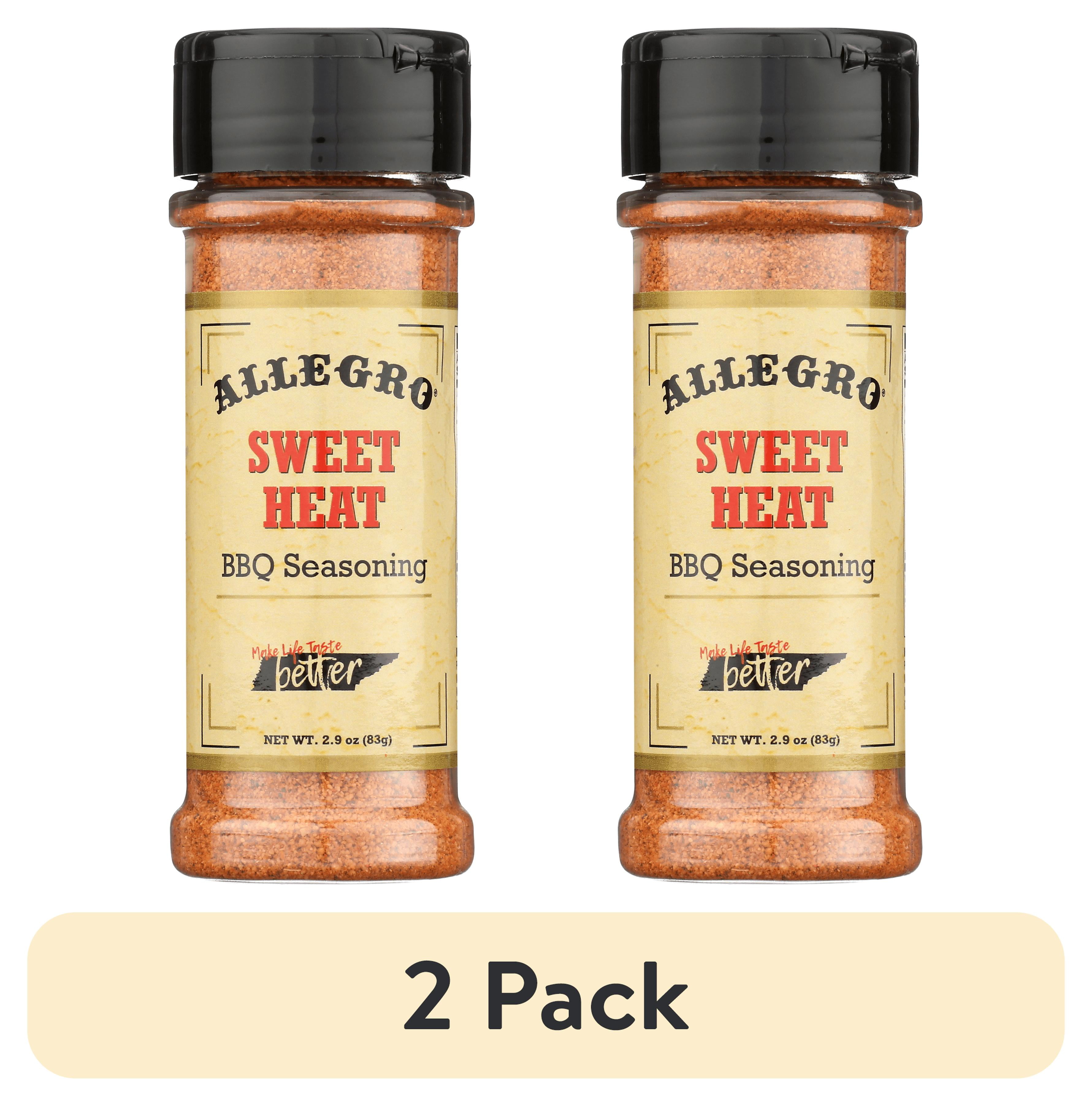 (2 pack) Allegro Sweet Heat BBQ Seasoning, 2.9 oz - Walmart.com