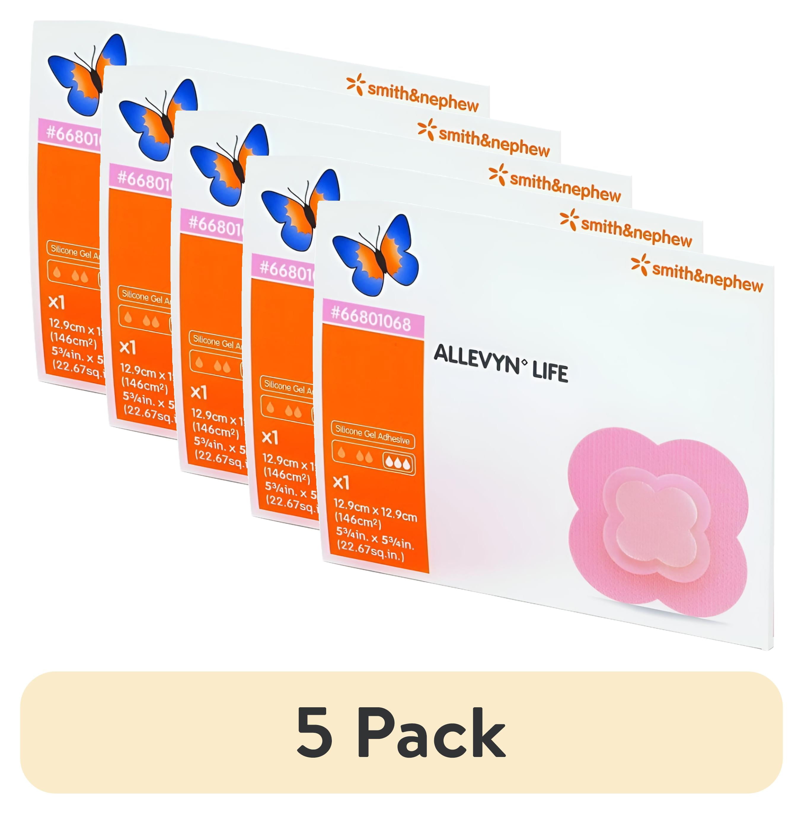 (2 pack) Allevyn 66801068 Life Foam Dressing, Box of 10 - Walmart.com