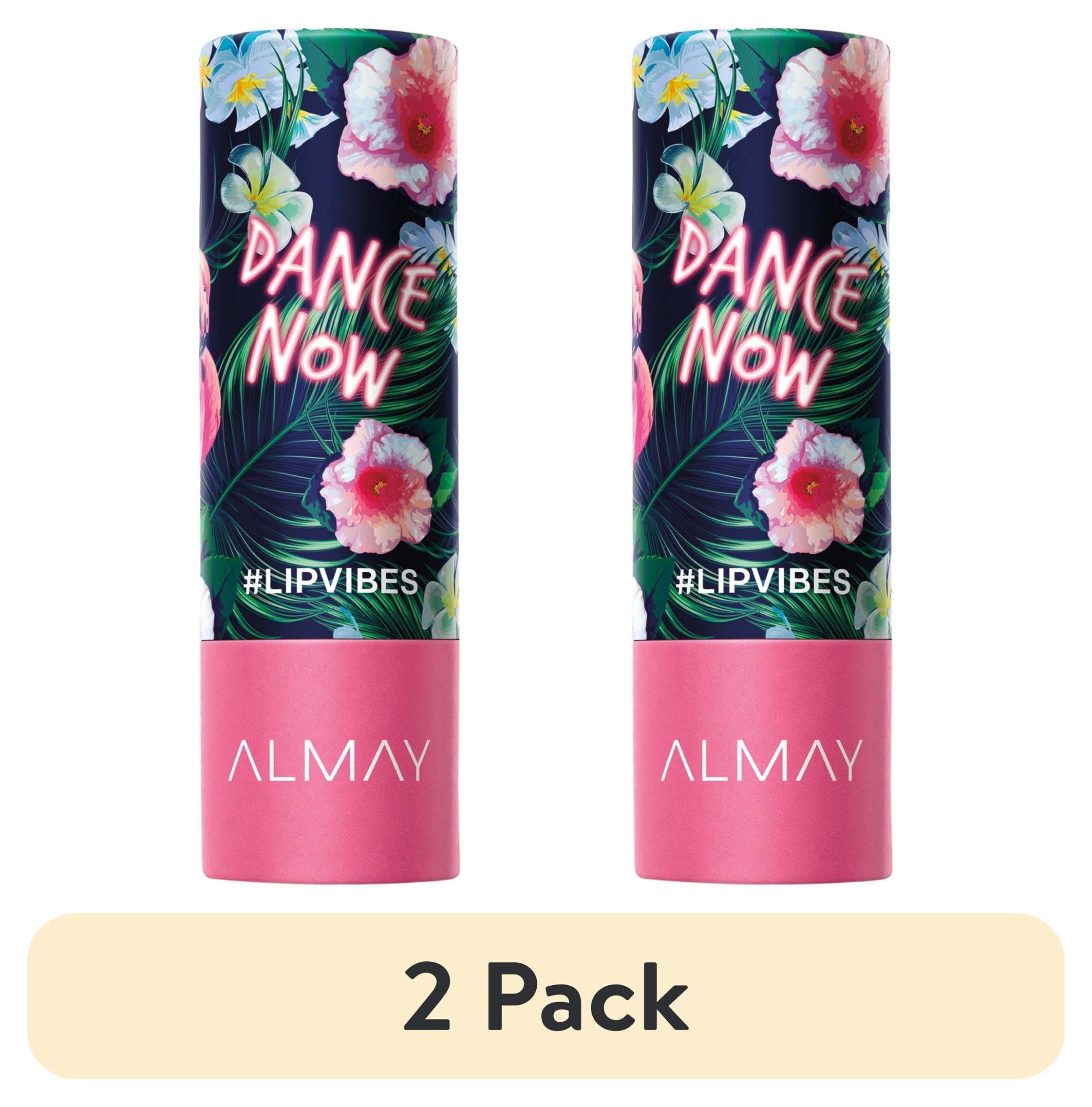(2 pack) Almay Lip Vibes Hypoallergenic Cream Lipstick with Shea Butter ...