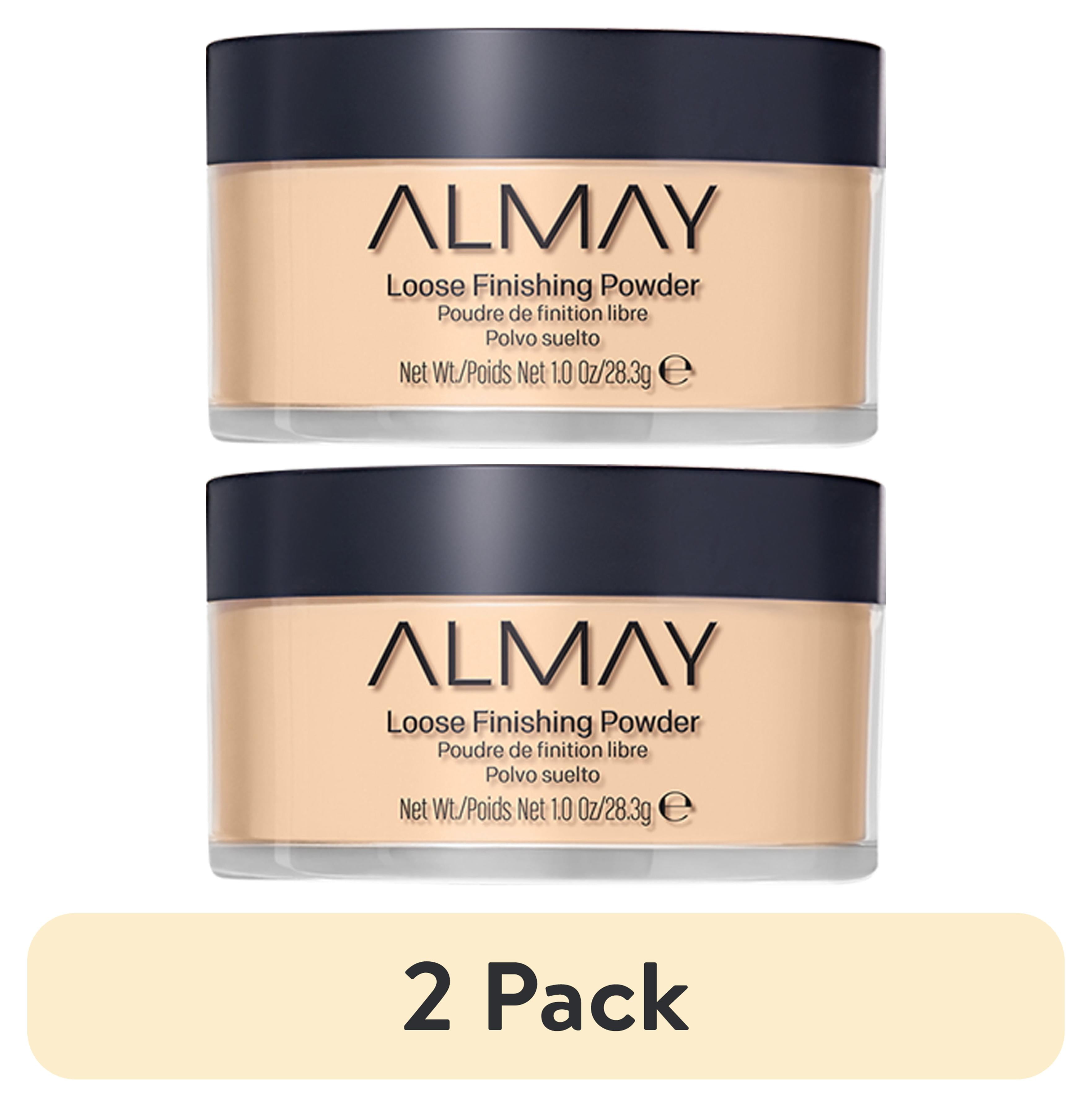 (2 pack) Almay Loose Finishing Powder, Matte Finish, Lightweight, 200 ...