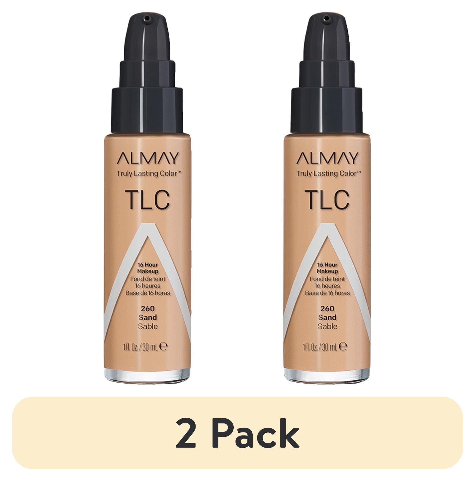 (2 pack) Almay Truly Lasting Color Liquid Foundation Makeup, Longwear ...